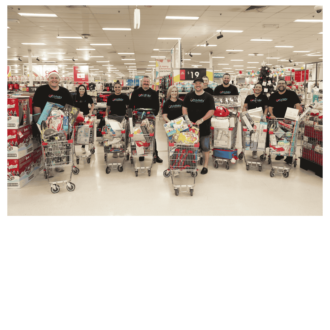 Kmart Wishing Tree Appeal - Infinity Fam Shopping Trip
